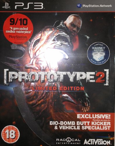 Prototype 2 - Limited Edition Bio-Bomb Butt Kicker PS3 (PlayStation 3) | Used | 5030917108150 ...