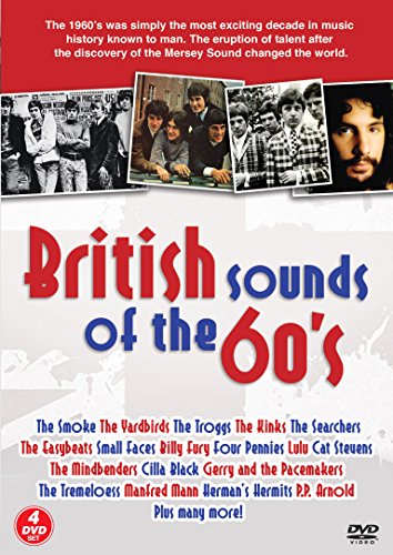 British Sounds Of The 60's - Best of British 60s Music 4 Disc Set [DVD ...
