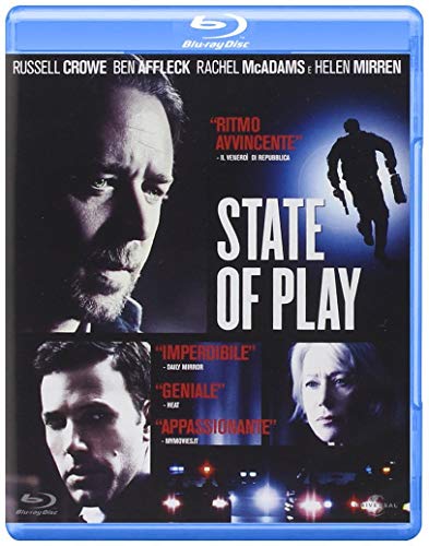 -STATE OF PLAY RUSSELL CROWE BEN AFFLECK HELEN MIRREN (PAL Blu-ray ...