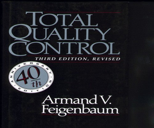 Total Quality Control By Av Feigenbaum | World of Books