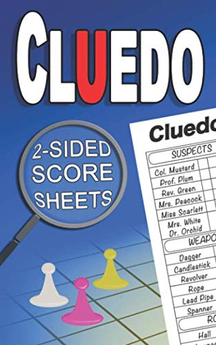 Cluedo Two Sided Score Sheets: Refills for both Dr. Orchid and Mrs ...