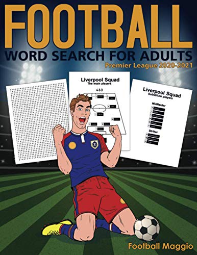 Football Word Search PLUS Fifth Grade Word Search (2 Puzzles) By David ...