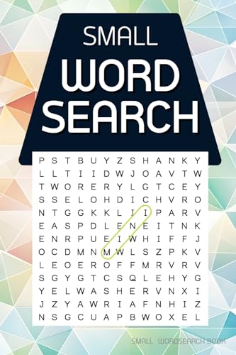 Small Word Search Books: Mini Word Search Books For Adults : Pocket ...