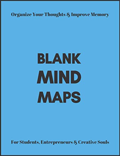 Blank Mind Maps: Mind Mapping Notebook For Effective Note Taking And ...
