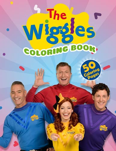 The Wiggles Coloring Book: Jumbo Coloring Book For All Ages With The ...
