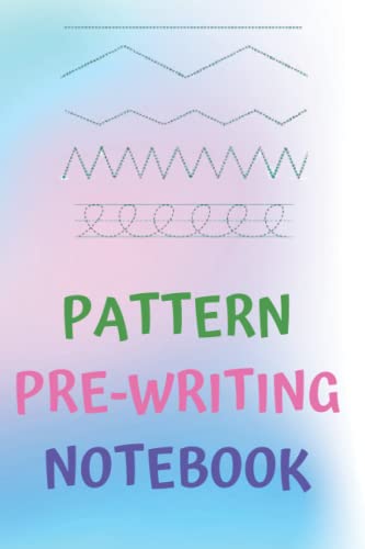 Pre Handwriting Practice Pattern notebook part 2: Pre writing practice ...