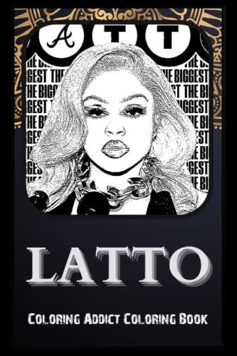 Coloring Addict Coloring Book: Latto Illustrations To Manage Anxiety By ...