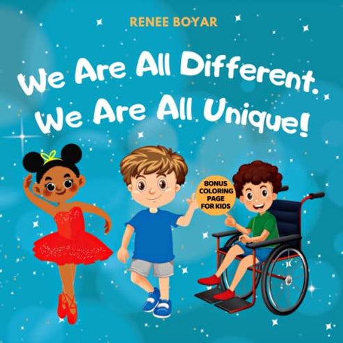 We Are All Different. We Are All Unique!: Children's Book about ...
