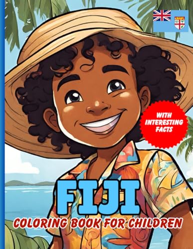 Fiji Coloring Book For Children: With Interesting Facts By Grant ...