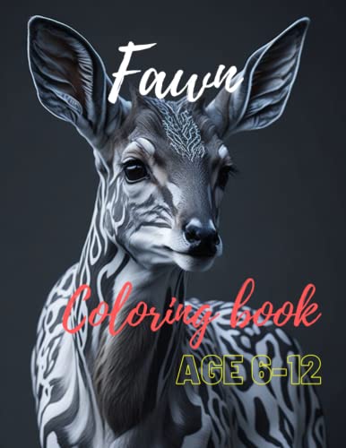 Fawn images coloring book: Awesome Fawn images coloring book for kids ...