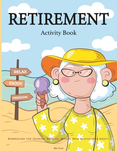 Retirement Gifts For Women: Puzzles, Coloring, Word Search, Mazes, and ...