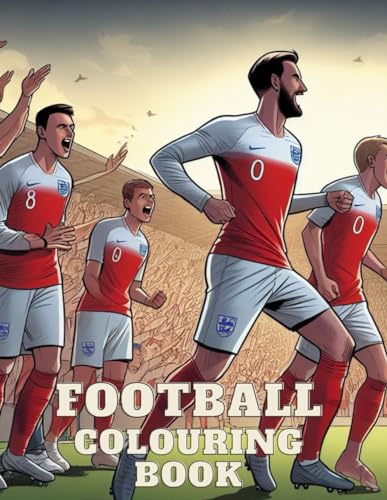 Football Colouring Book: Soccer Coloring Football Lovers Activity Book ...