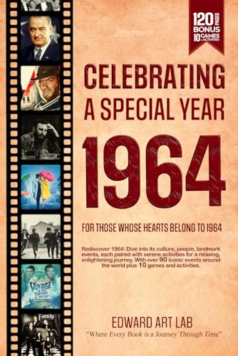 Celebrating Special Year 1964 Book: The Year You Wear Born or Married ...