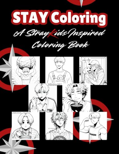 Stay Coloring: A Stray Kids Inspired Coloring Book By Rox Ink | World ...
